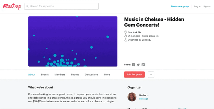 Use Meetup Groups to Expand Your Social Circle